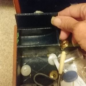Other | Antique Button Box Ect | Poshmark